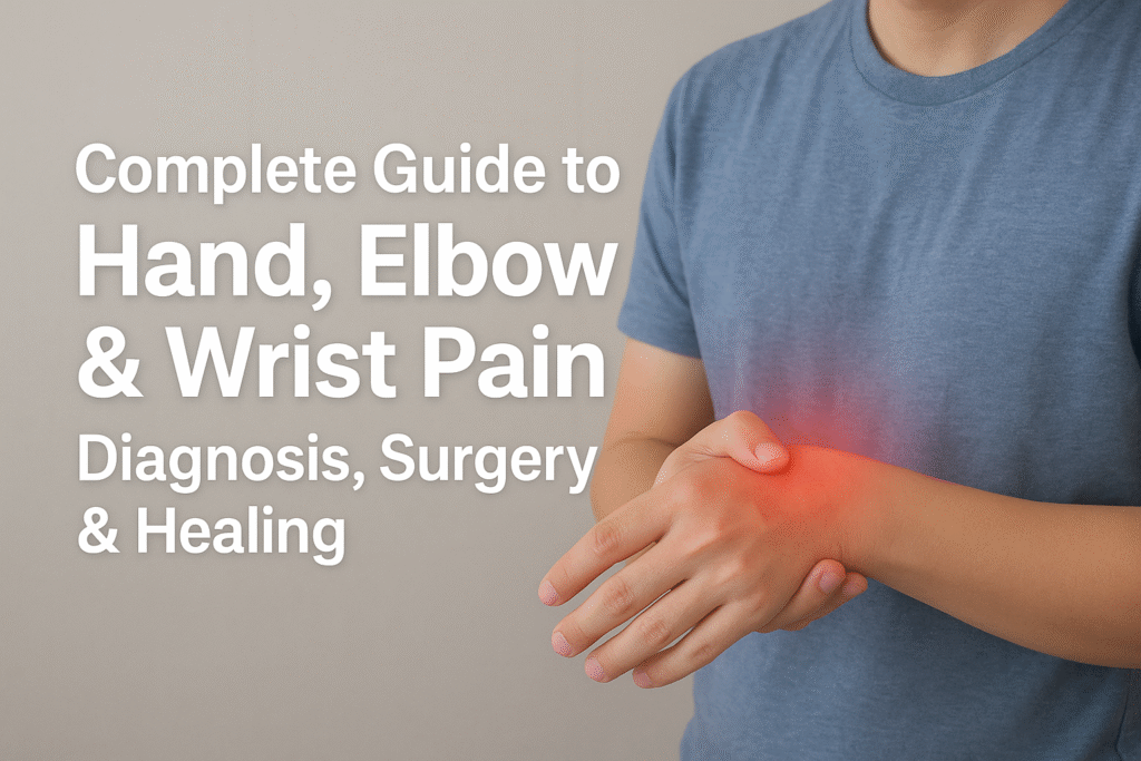 Complete Guide to Hand, Elbow & Wrist Pain Relief